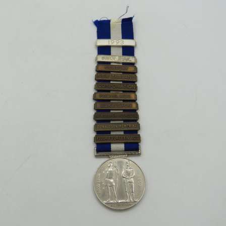 SADF & SANDF - National Rifle Association medal with 9 clasps ...