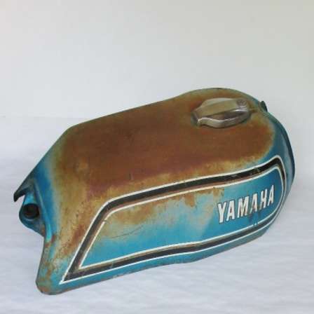 Other Antiques & Collectables - VINTAGE YAMAHA MOTOR CYCLE TANK was ...