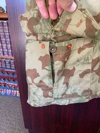 Uniforms - POLICE TASK FORCE 2ND PATTERN CAMO BATTLE JACKET,FIELD USED ...