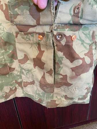 Uniforms - POLICE TASK FORCE 2ND PATTERN CAMO BATTLE JACKET,FIELD USED ...