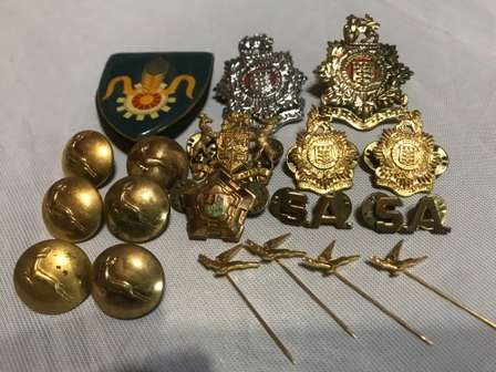 South African Army - SA Army military SADF badges and buttons & SAA ...