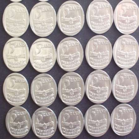 Inauguration R5 - Coin - RSA R5 - 1994 Mandela x 25 for sale in Cape ...