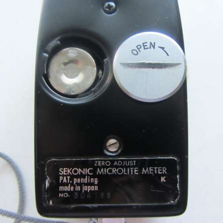 Light Meters - Sekonic Microlite-K Light Meter-Not Tested-(Do not have ...