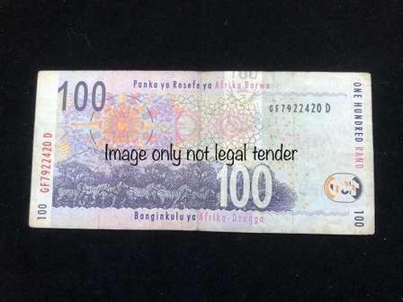 Gill Marcus - Gill Marcus R100 South African banknotes - 1 available ...