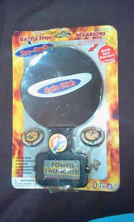 Other Toys - Battle Spin Warriors - Pro Pack with Power Launcher and ...