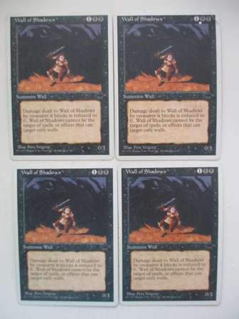 Trading Cards - MAGIC THE GATHERING - WALL OF SHADOWS - ARABIAN NIGHTS ...
