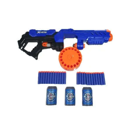 Airsoft Guns - Xhero Soft Bullet Gun Set - Burst Flywheel - 24 foam ...