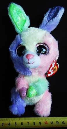Other Collectable Toys - Ty Beanie Boo Bloom the multicolor bunny was ...