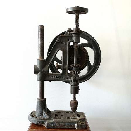 Tools - Bradson No.5 Drill Press - Hand Cranked Pillar Drill ...