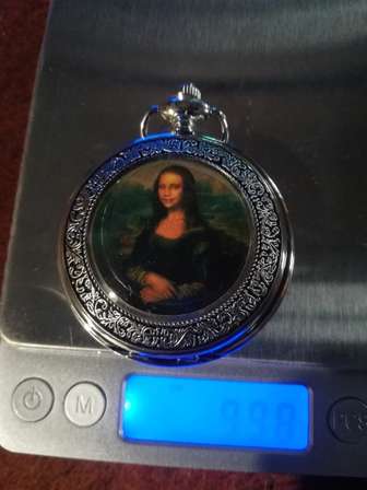 Pocket Watches - Quartz pocket watch `mona lisa` for sale in ...