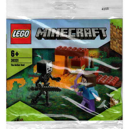 LEGO Sets - The Nether Duel (30331) Lego Minecraft Polybag for sale in ...