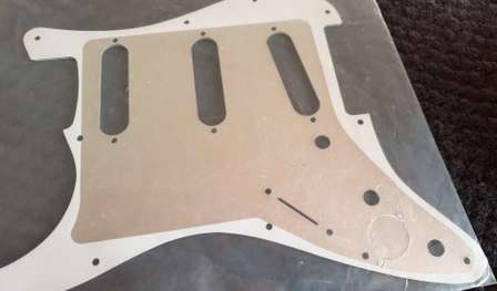 Pickups - Fender MIM Stratocaster Black Pearl Scratchplate - Sealed ...