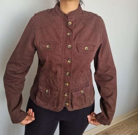 Jackets & Coats - Gorgeous Brown military style jacket was sold for R63 ...