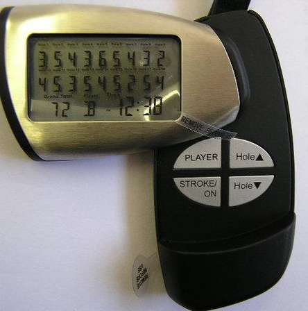 Accessories - Golf Stroke Counter , 4 player with marker & clock ...