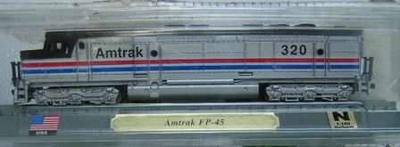 Locomotives - Trains of the World Diecast Model Collection Amtrak FP 45 ...