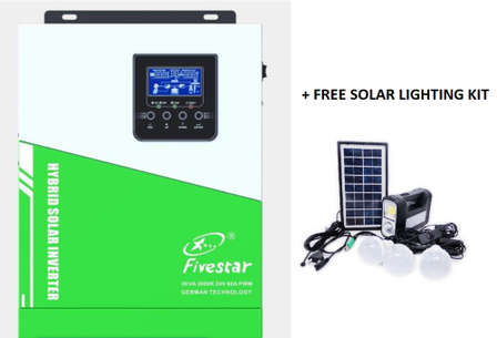 Solar Kits - FIVESTAR 3KVA INVERTER! +FREE SOLAR LIGHTING KIT was ...