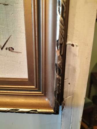 Paintings - Paris Street Scene by L Stanio framed Oil on Board for sale ...