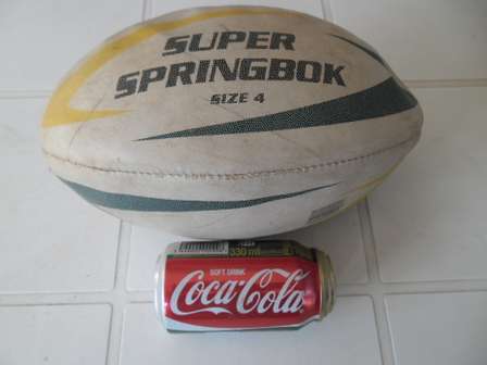 Balls - Super Springbok rugby ball for sale in Vereeniging (ID:596782038)