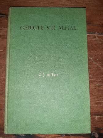 Poetry - Gedigte vir Almal - S.J. du Toit was listed for R20.00 on 2 ...