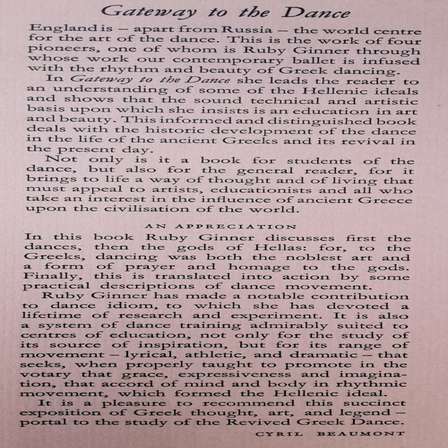 Music - Gateway to the Dance by Ruby Ginner was listed for R200.00 on ...