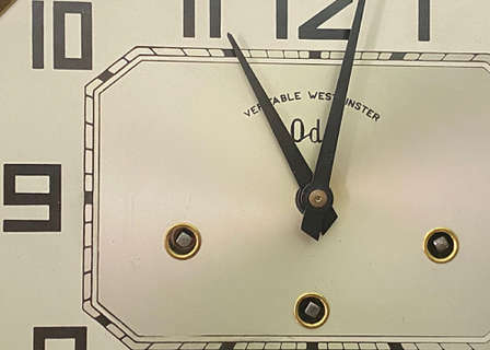 Cuckoo & Wall Clocks - Antique French Odo Dual Chime Wall Clock ...