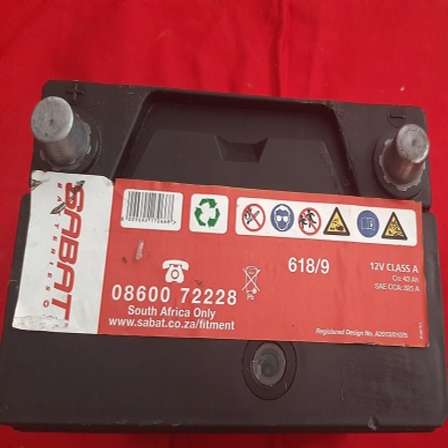Rechargeable Batteries - Sabat 618/9 battery 12V 43Ah 325A Class A ...