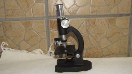Microscopes - Vintage SNS Mini Microscope 50X 100X 200X 300X in Wooden ...
