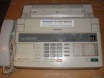 Other Desktop Components - PANASONIC FAX AND ANSWERING SYSTEM KX-F2050 ...