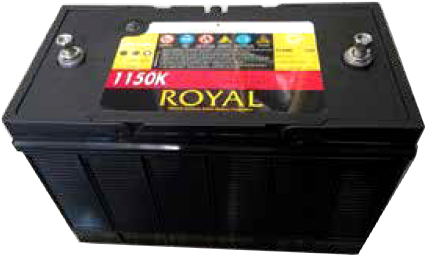 Rechargeable Batteries - Royal 1150K 105 AH 12v Deep Cycle Battery was ...