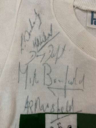 Sporting Memorabilia - RHODESIA RUGBY XV 1973 original signatures on ...