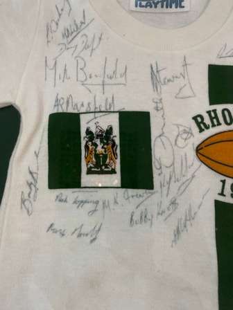 Sporting Memorabilia - RHODESIA RUGBY XV 1973 original signatures on ...