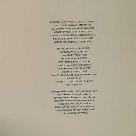 History & Politics - 1981 Spot Prente van die Anglo Boere Oorlog - MCE ...