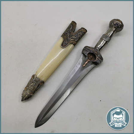 Knives & Daggers - Highly Decorative Greek Dagger Achiles with metal ...