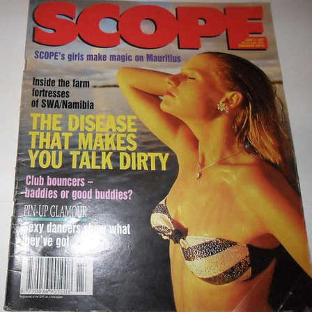 Books - SCOPE MAGAZINE 5 JUNE 1987 was sold for R30.00 on 14 Sep at 20:16 by firsttime in Cape ...