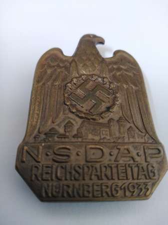 International Badges & Insignia - German N.S.D.A.P. Reichparteitag 1933 ...
