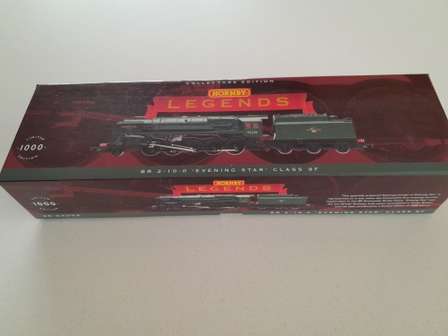 Locomotives - Hornby Legends` Evening Star BR Steam Locomotive Limited ...