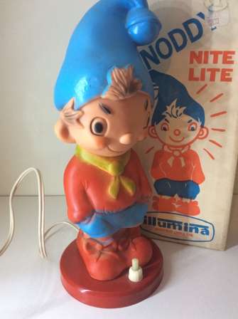 Other Antiques & Collectables - VINTAGE NODDY NIGHT LAMP IN ORIGINAL ...