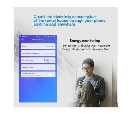 Smart Switches - Smart WiFi Geyser timer-eWelink app - with energy ...
