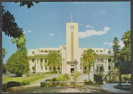 Zimbabwe, Rhodesia & Nyasaland - RHODESIA CITY HALL BULAWAYO COLOUR ...