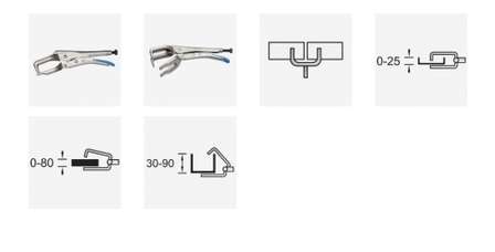 Vices, Clamps & Presses - VICEGRIP GEDORE WELDING 138/280MM was sold ...