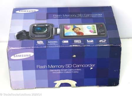 Professional - Samsung SMX-F44 Digital Memory Camcorder - 52X Optical ...