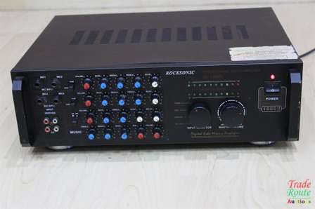 Amplifiers & Processors - ROCKSONIC Professional Audio Amplifier AV-1600 II - Digital Echo ...