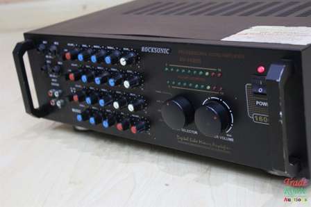 Amplifiers & Processors - ROCKSONIC Professional Audio Amplifier AV-1600 II - Digital Echo ...