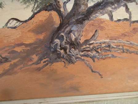 Paintings - DON BENZIEN OIL ON BOARD THREE TREES was sold for R2,490.00 ...