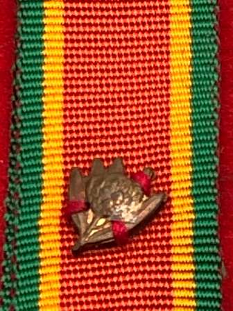 World War 2 - M8) WW2 AFRICA SERVICE SILVER MEDAL WITH KINGS ...