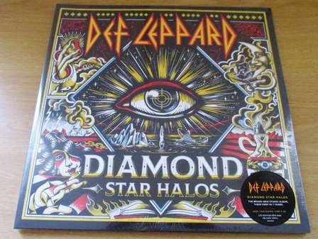 Pop Rock - DEF LEPPARD Diamond Star Halos Ltd Edition RED / YELLOW 2XLP ...