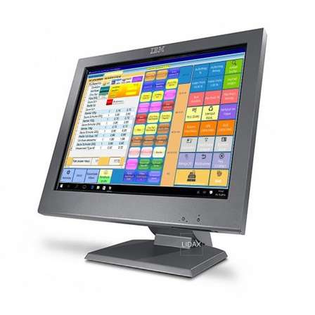 Monitors - TOSHIBA/ IBM 4820-5LG POS Touch Screen LCD Monitor 7430932 ...