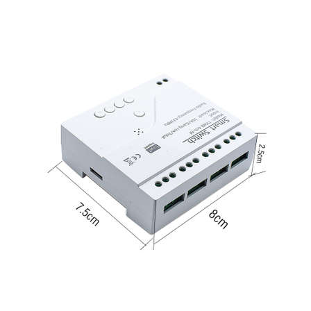 Smart Switches - Smart Life Tuya Zigbee 4CH 5V or 85-250V Door Gate ...