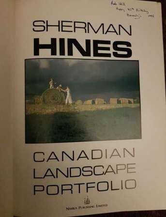 Architecture & Design - Sherman Hines Signed Canadian Landscape ...