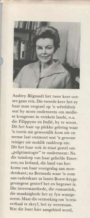 Afrikaans Fiction - DIE VERLANGE LOOP VER - AUDREY BLIGNAULT (3 DE DRUK ...